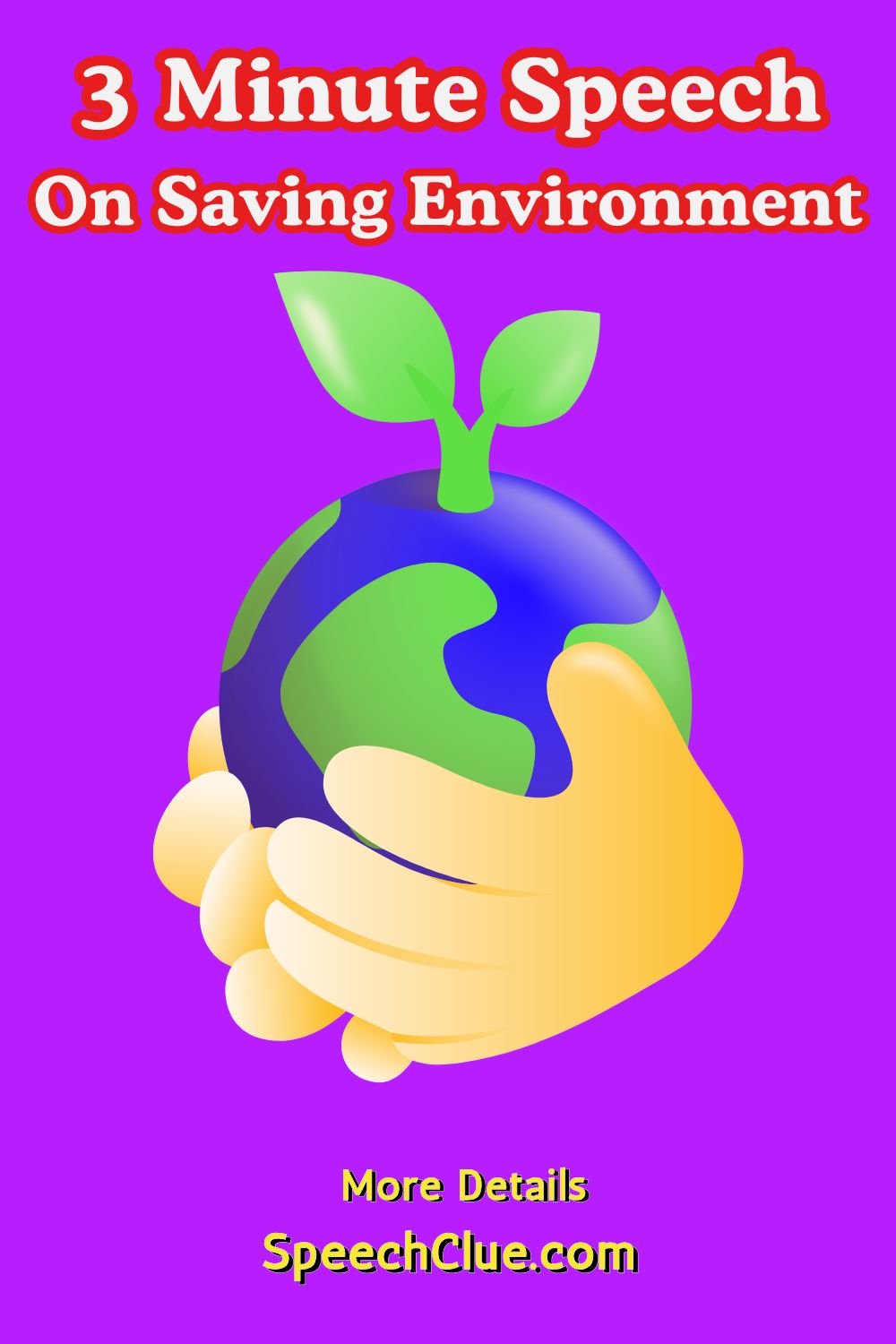 Saving Environment 3 Minute Speech Sample