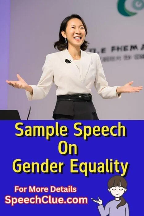 gender equality speech